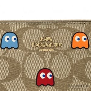Coach | Bags | Nwt Coach Phone Wallet Signature Canvas Pacman | Poshmark